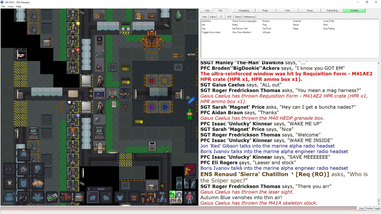 SS13 CM Archival: Brief Cargo Tech - YouTube