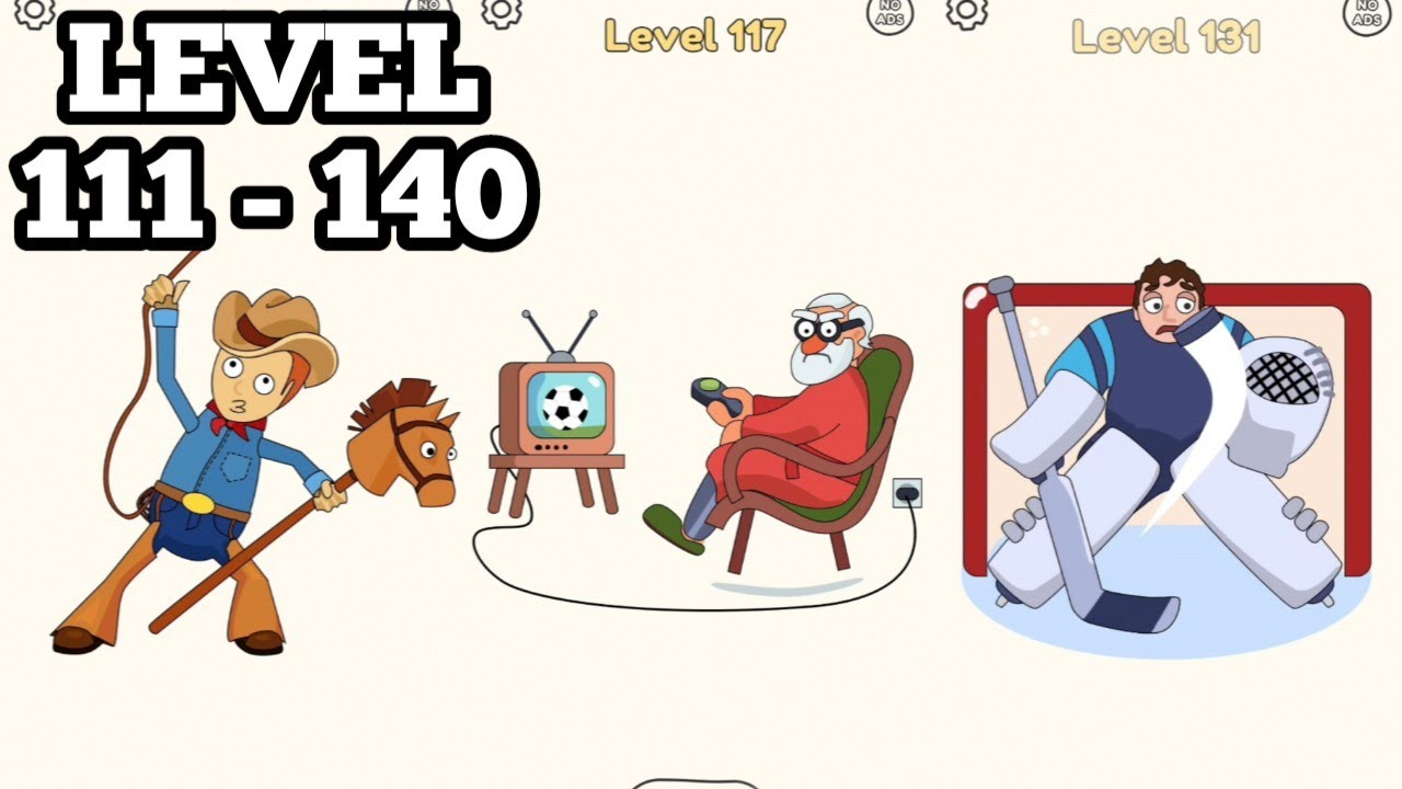 DOP: Draw One Part | Level 111 - 140 | DOP Draw One Part Gameplay FHD ...