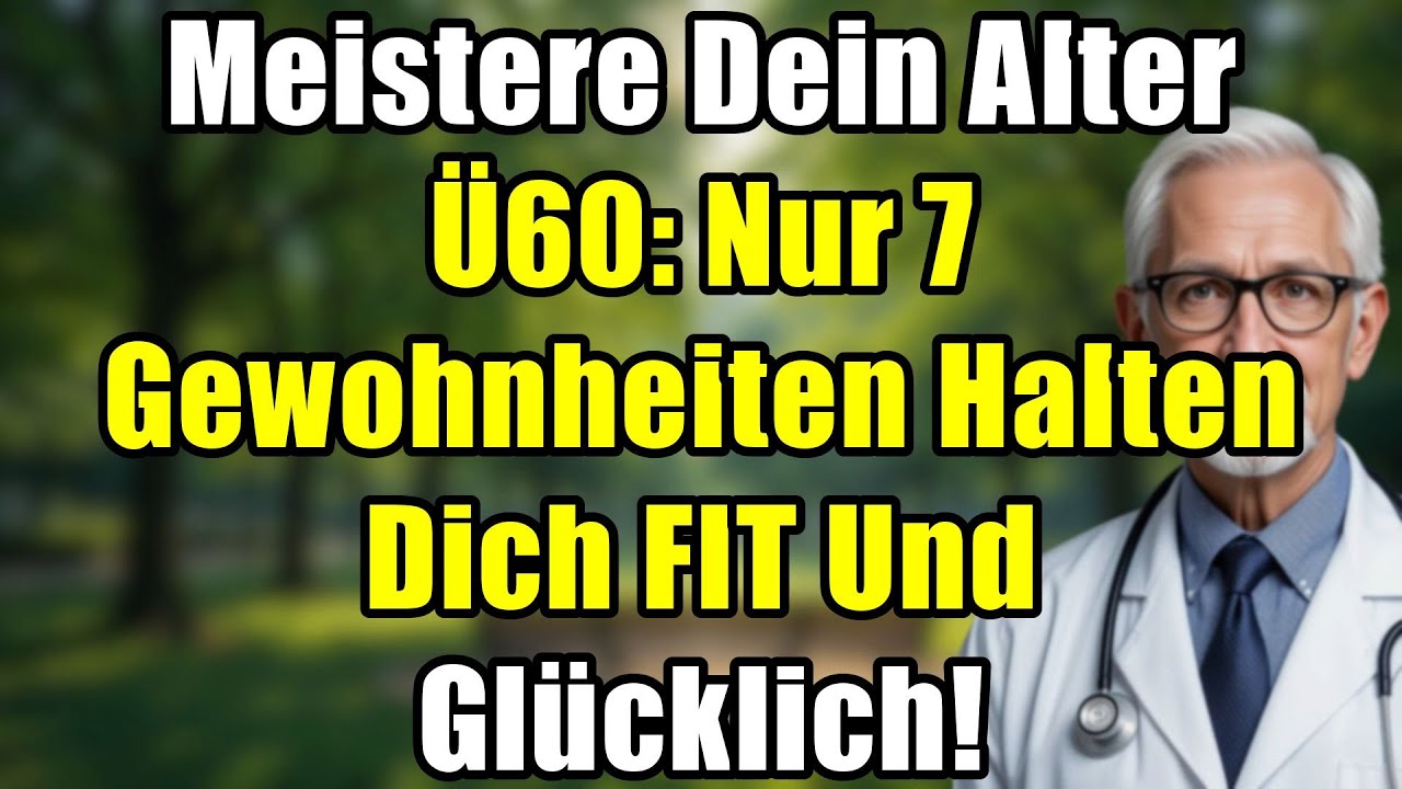 Meistere dein Alter: 7 tägliche Gewohnheiten für Senioren Ü60 – Fit ...