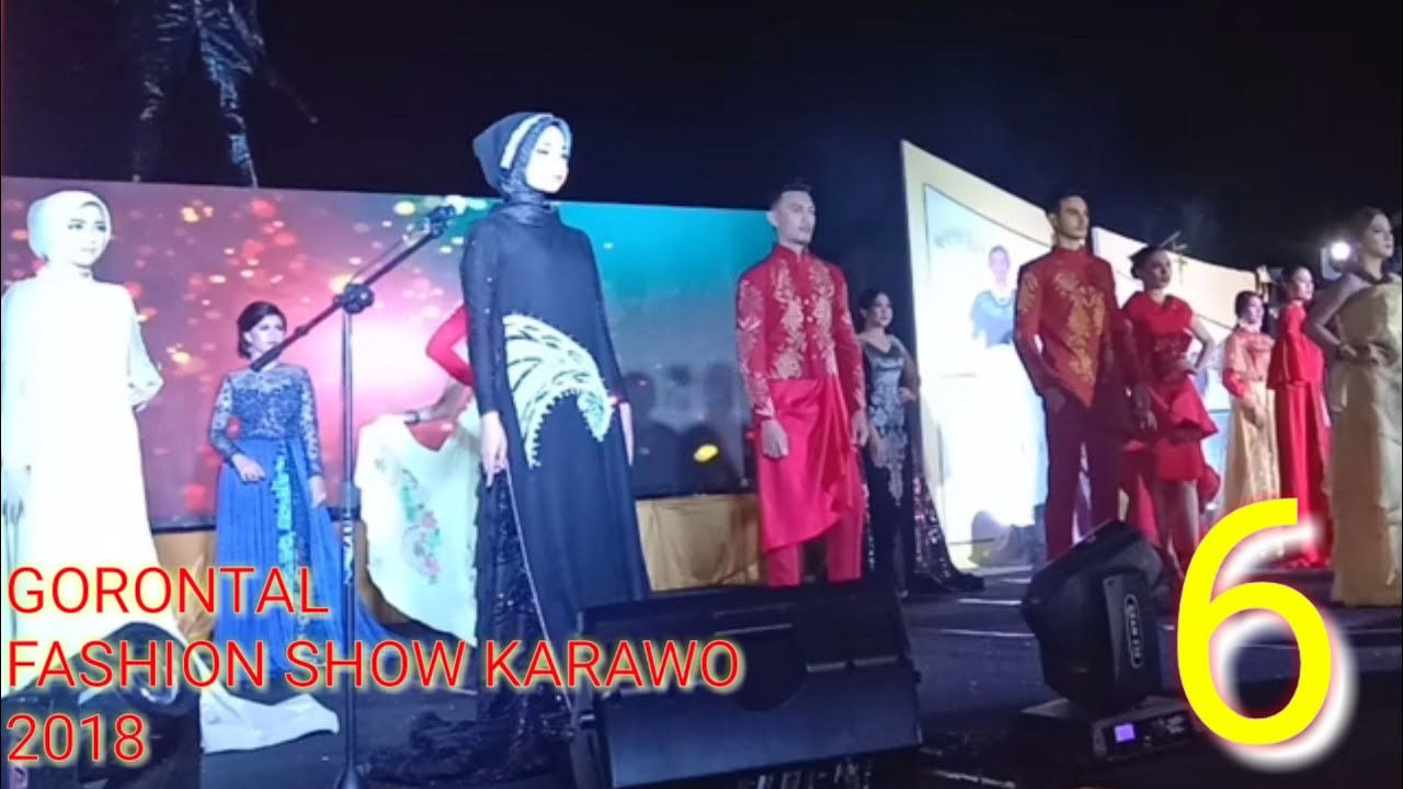 GORONTALO FASHION KARAWO 2018 part 6 - YouTube