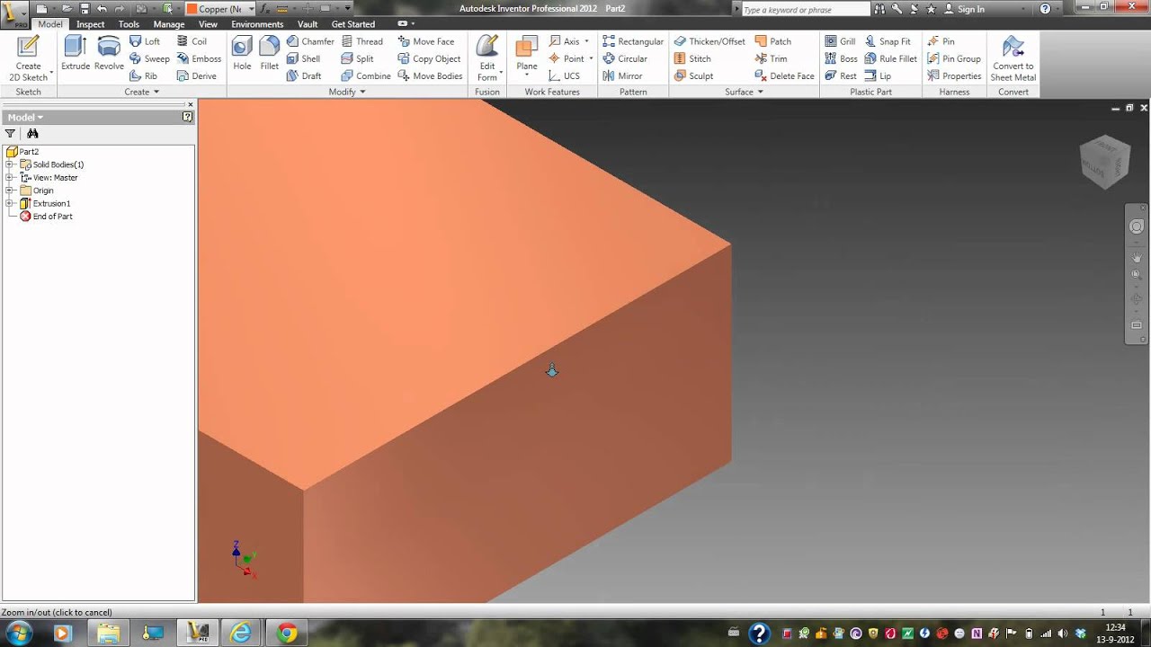 Camera views in inventor - YouTube