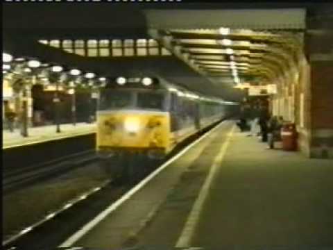 Class 50 - 50023 Howe at Slough in the Nineties on ecs - YouTube