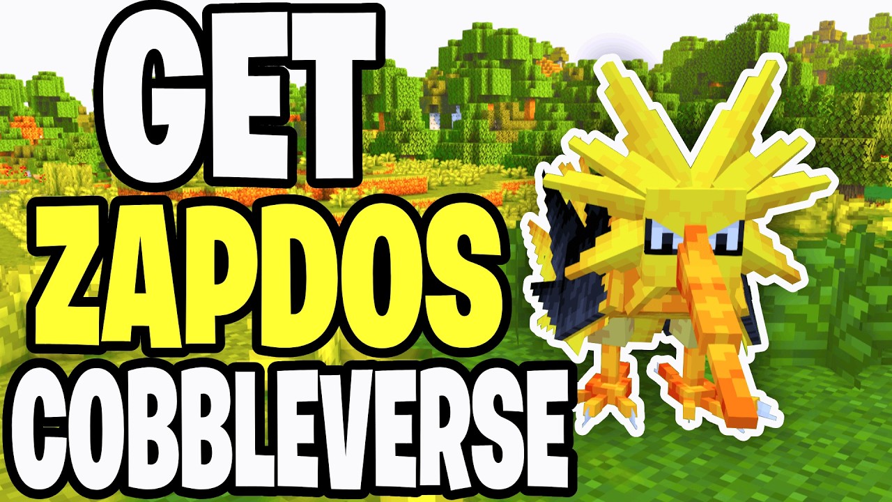 How To Get Zapdos In Cobbleverse! - Tutorial - YouTube
