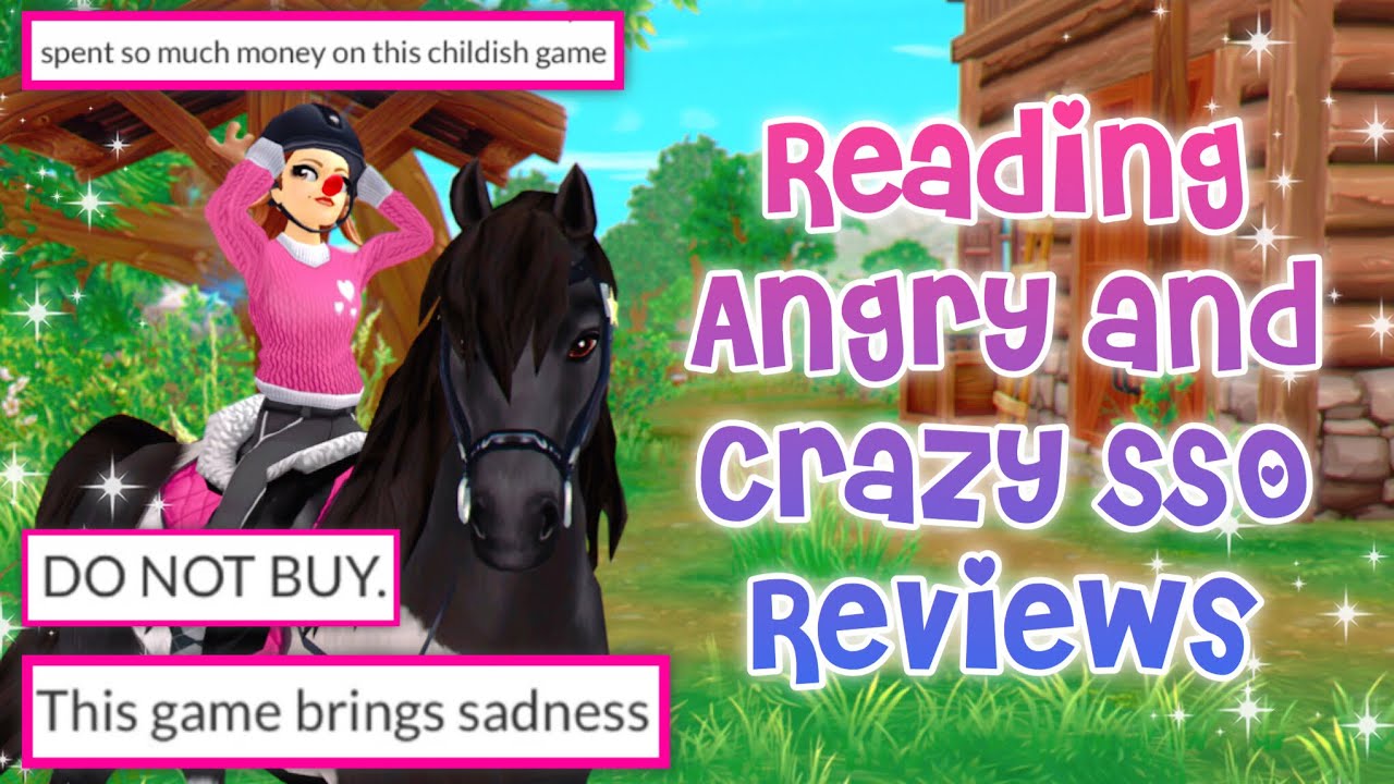 Reading ANGRY and CRAZY Star Stable Reviews Star Stable Online - YouTube
