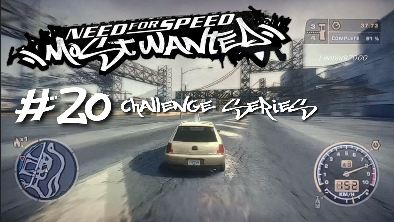 NFS Most Wanted – Challenge Series #20 - YouTube