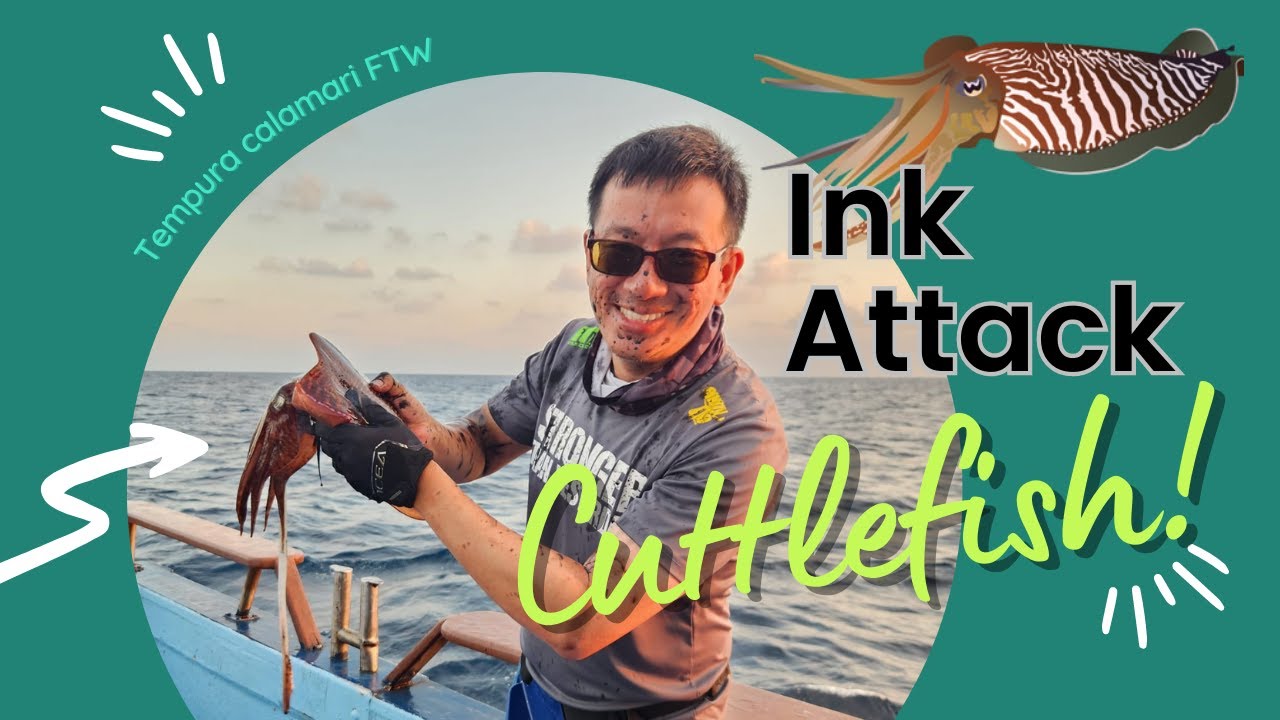 Cuttlefish Ink Attack! - YouTube