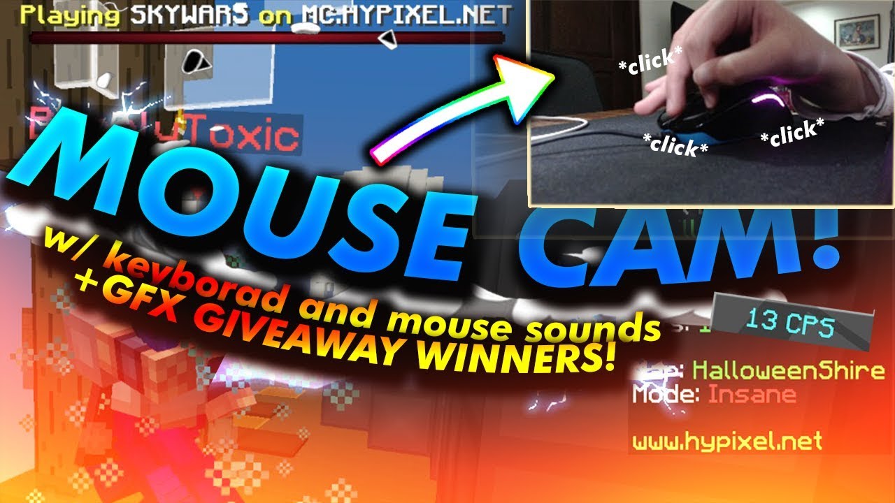 [MOUSE CAM] SATISFYING CLICKS! (+ gfx giveaway winners) - YouTube