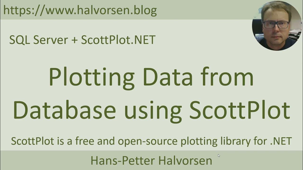 Plotting Data from SQL Server Database using ScottPlot Plotting Library for WinForms ...