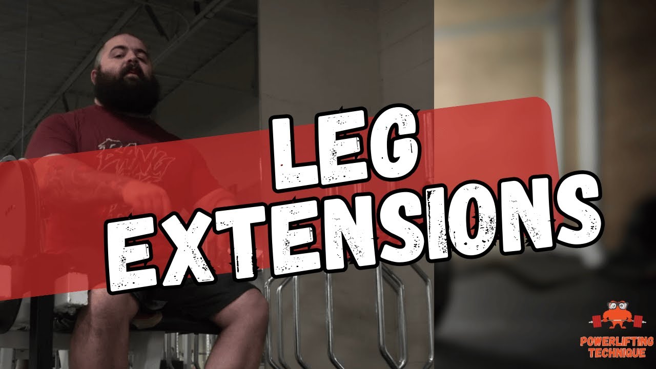 How to Do Leg Extensions | Techniques, Tips, and Variations - YouTube