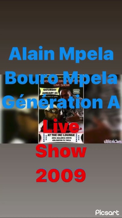 ALAIN MPELA BOURO MPELA ET GÉNÉRATION A - YouTube
