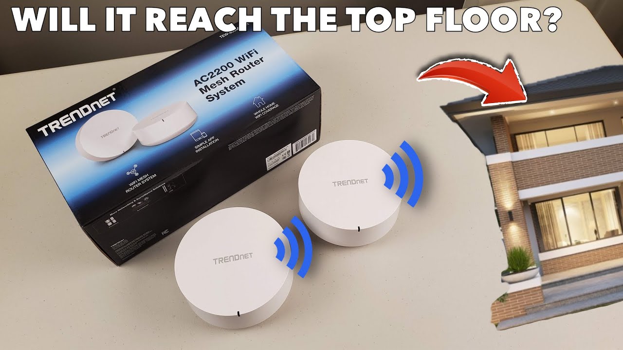 Better than Google Nest Wifi? TRENDnet AC2200 WiFi Mesh - Setup and ...