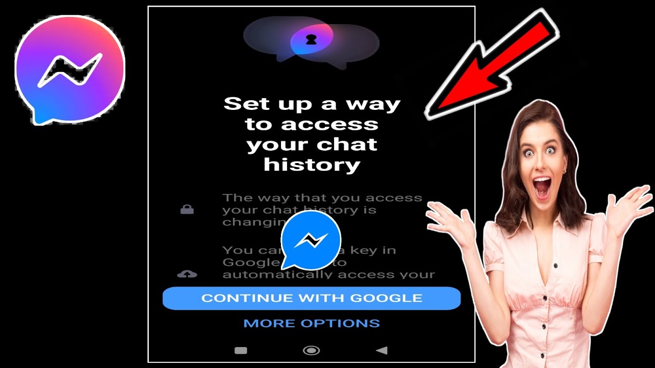 How to Messenger Set up a way to access your chat history Set up a way ...