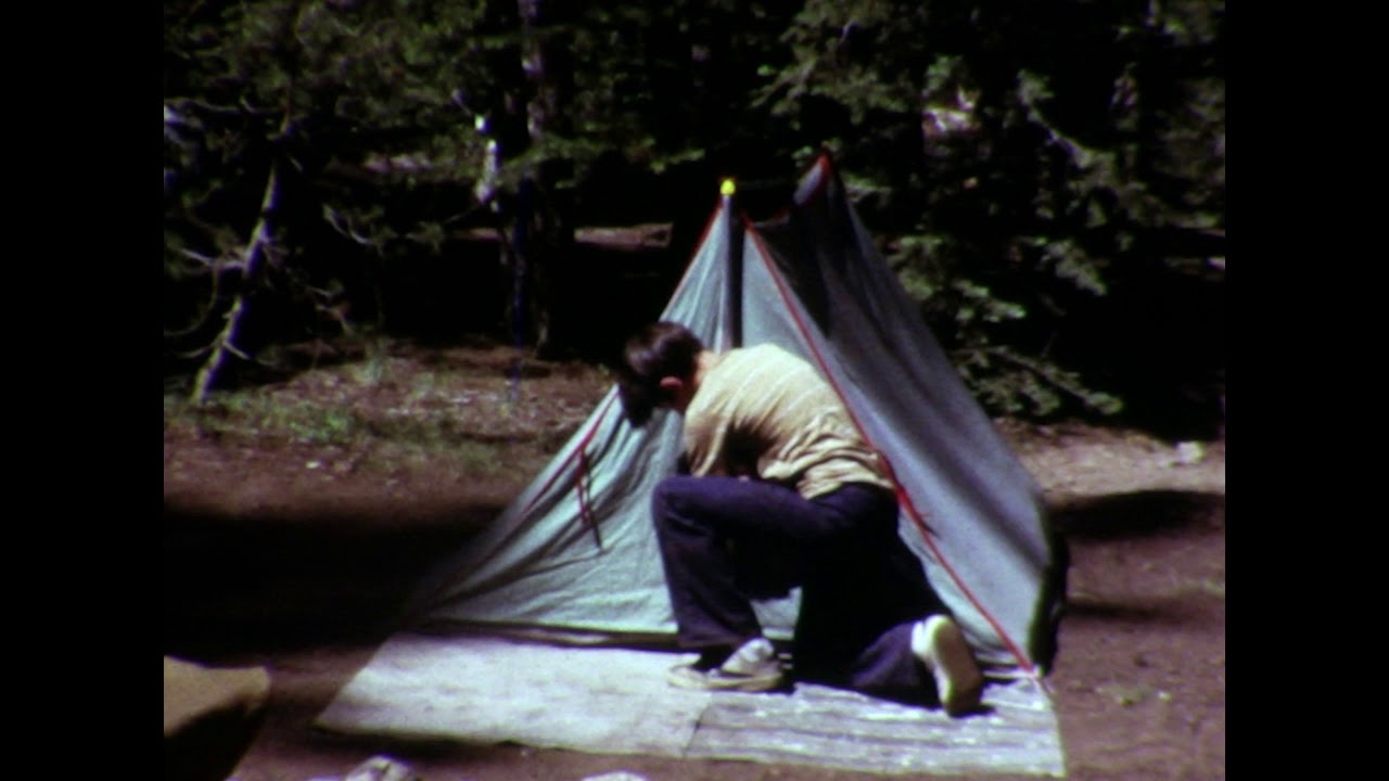 Telecine 8mm film capture: A camping we will go (1972) - YouTube