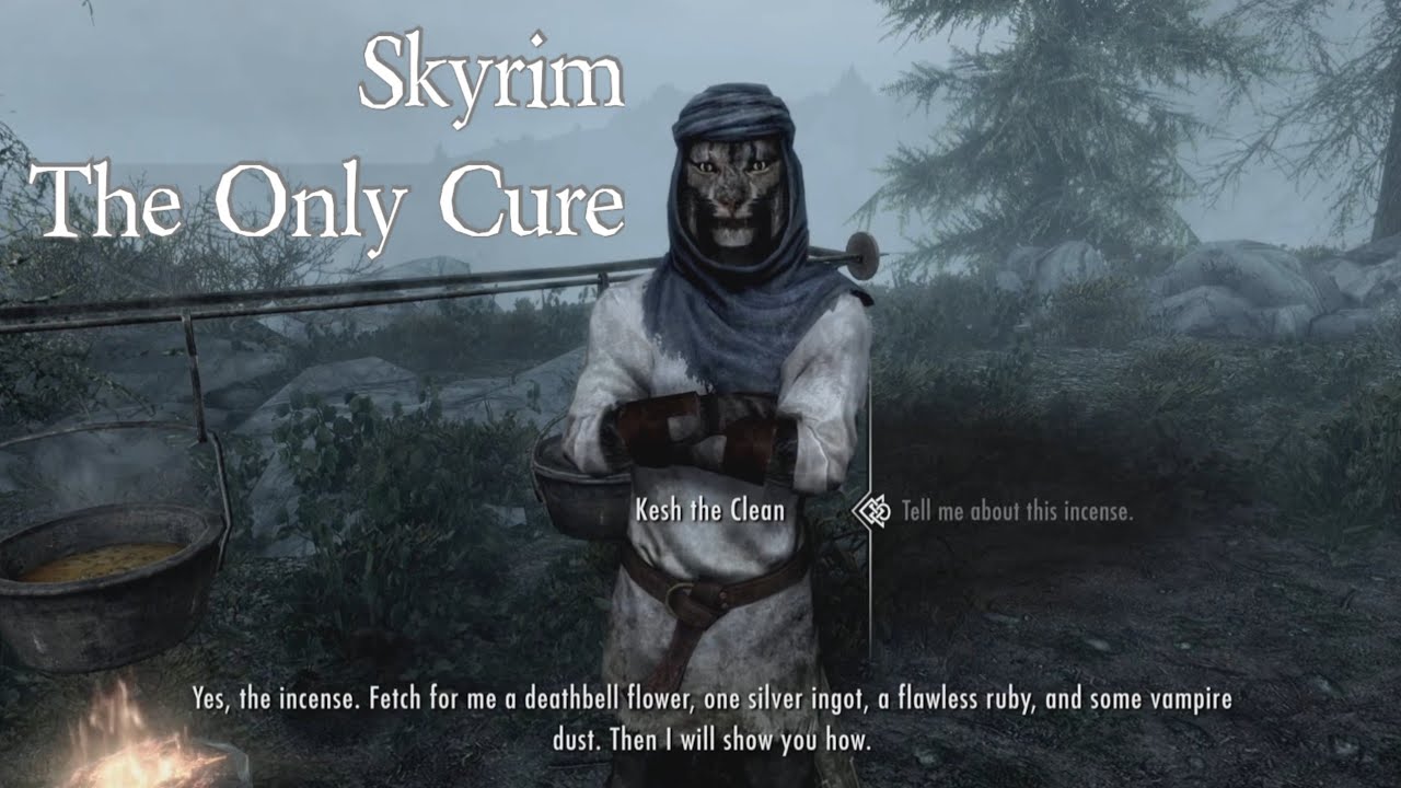 Skyrim - The Only Cure (Daedric Quest Walkthrough) - YouTube