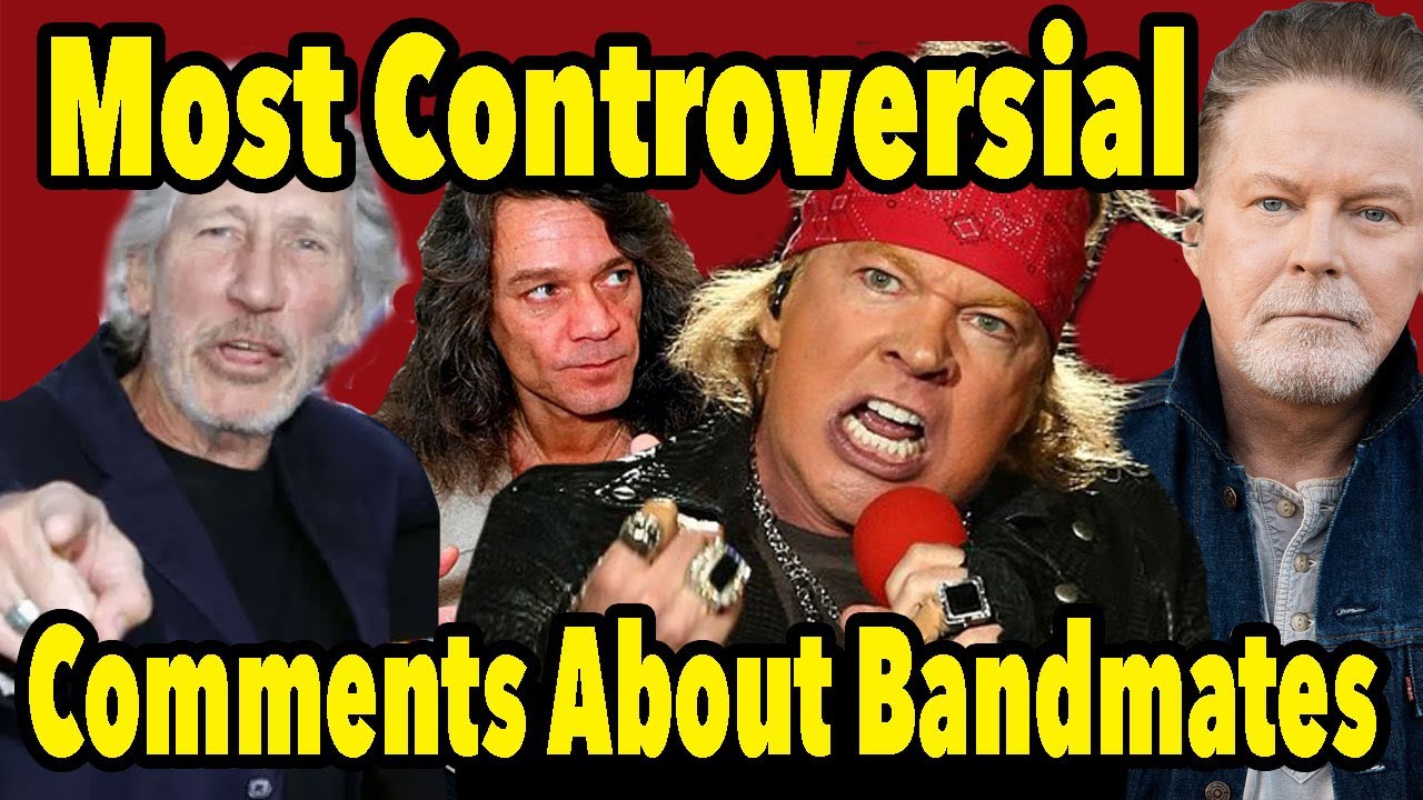 Famous Musicians' Most Controversial Comments About Their Bandmates ...