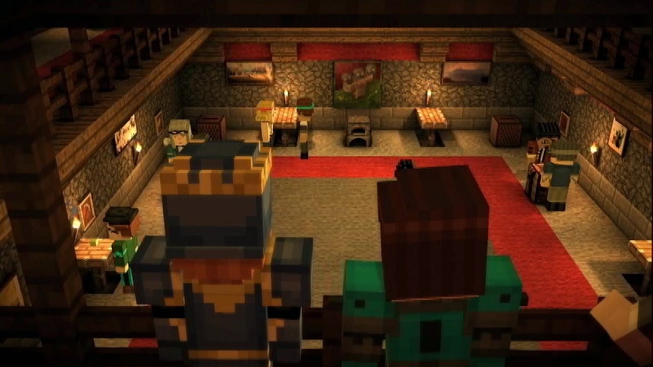 Minecraft story mode (18) Build Club - YouTube