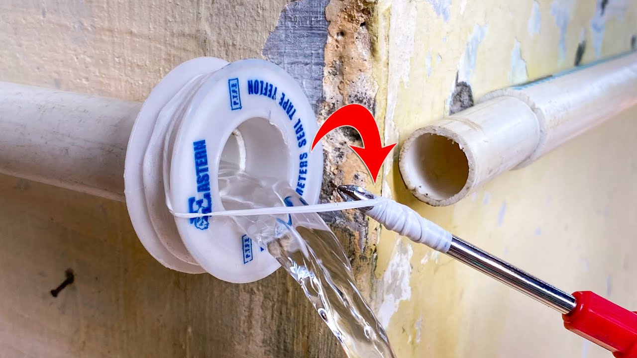 Why Waste 4 Minutes Of Your Life! 3 Clever Ideas For Repairing PVC ...