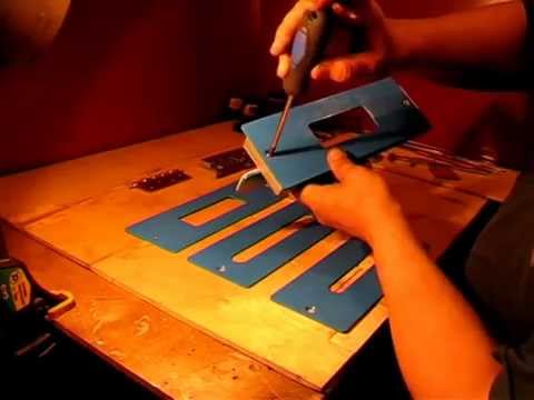 Шаблоны + шаблонодержатель для врезки петель и замков. Часть 1 - YouTube