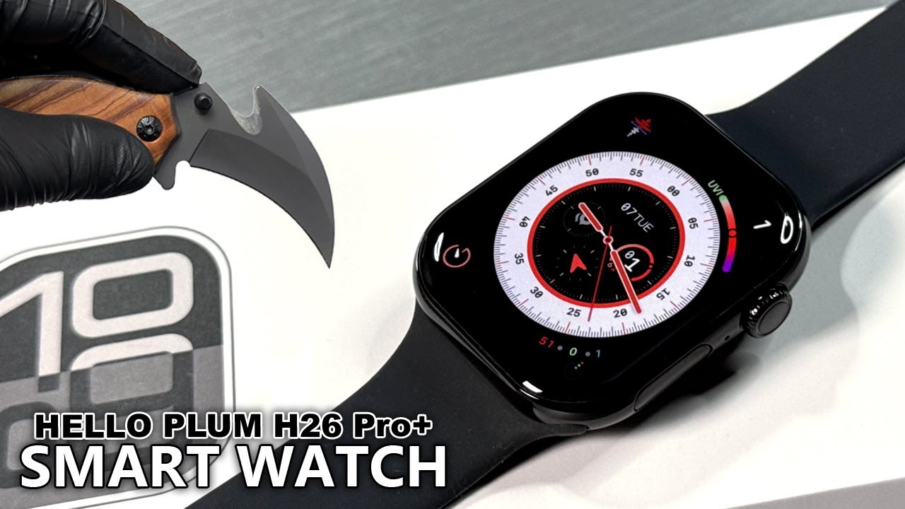 Hello Plum H26 Pro Plus Unboxing & Review Best Sport SmartWatch (Amoled ...