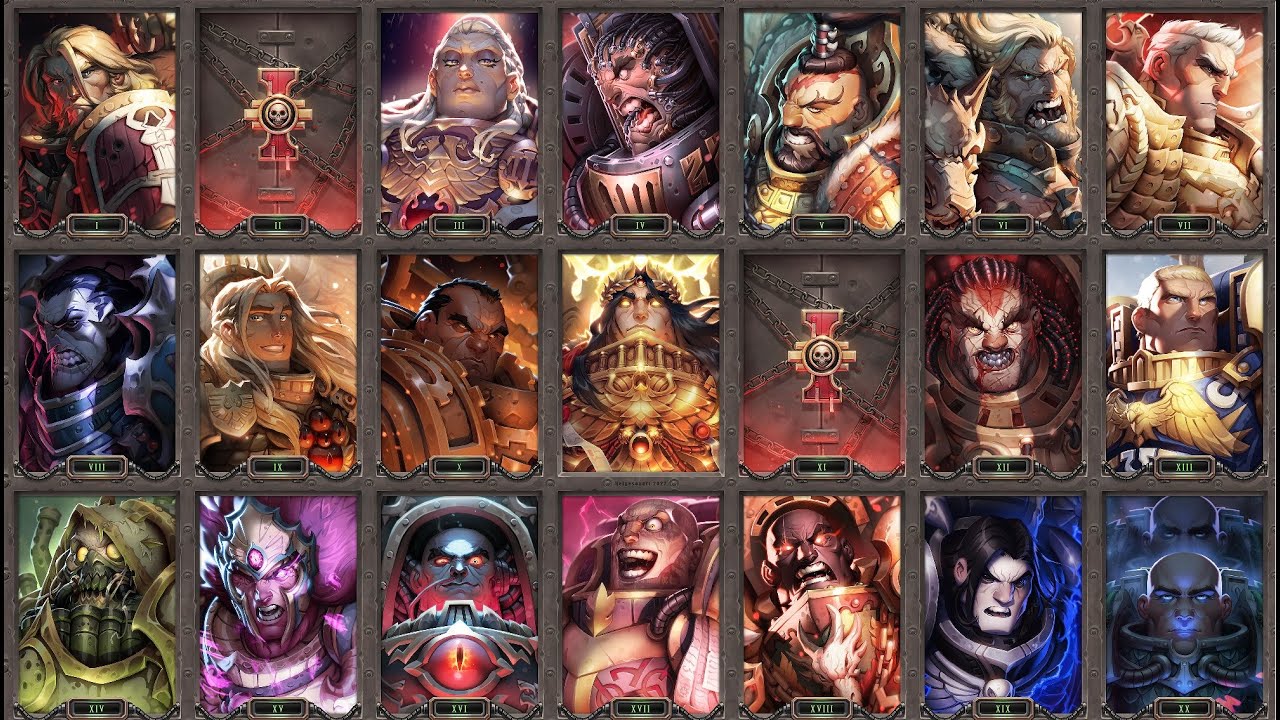 The Primarch Project. Warhammer 40k - YouTube