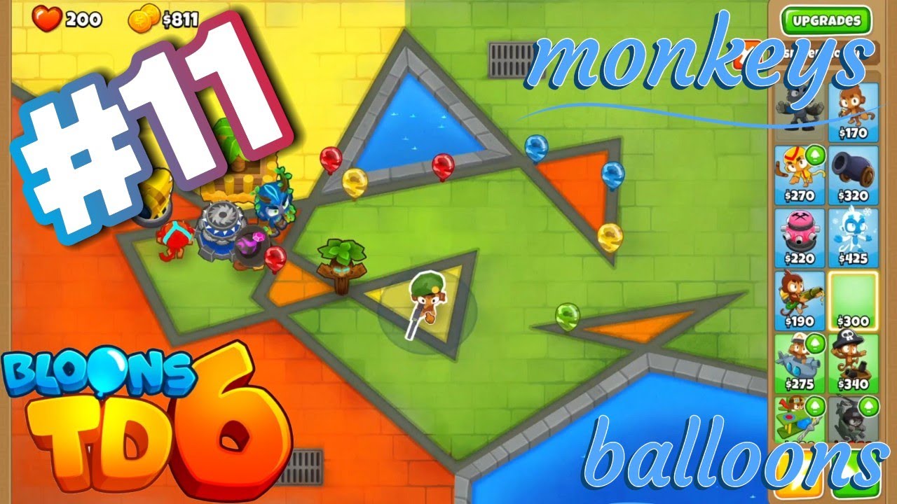 Bloons TD 6 two watery pools part 11 - YouTube