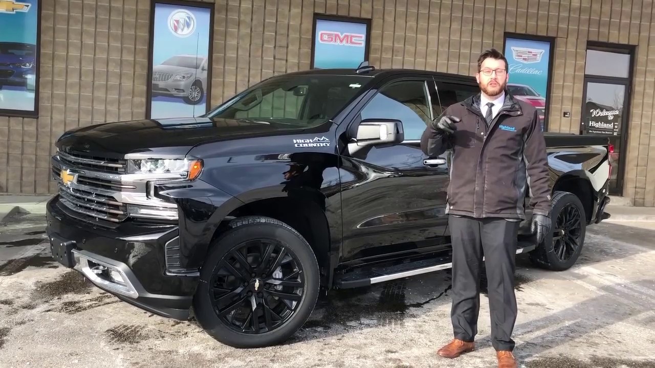 The 2019 Silverado High Country is LOADED! - YouTube