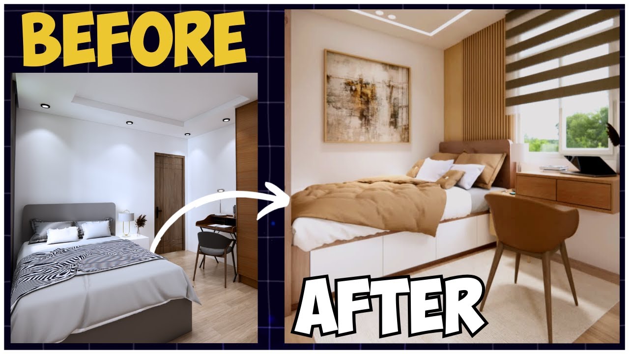 MAXIMIZE Your Small Bedroom with These Smart Layouts! - YouTube