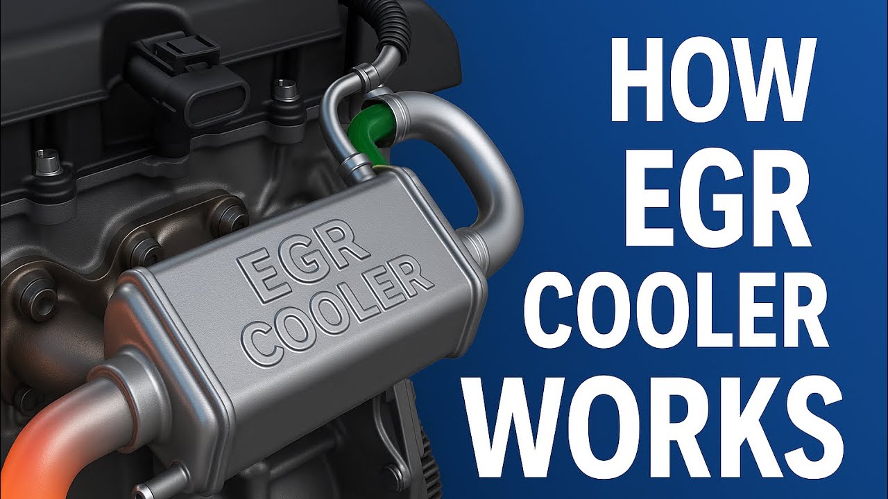 How EGR Cooler Works in a Car | Exhaust Gas Recirculation System ...