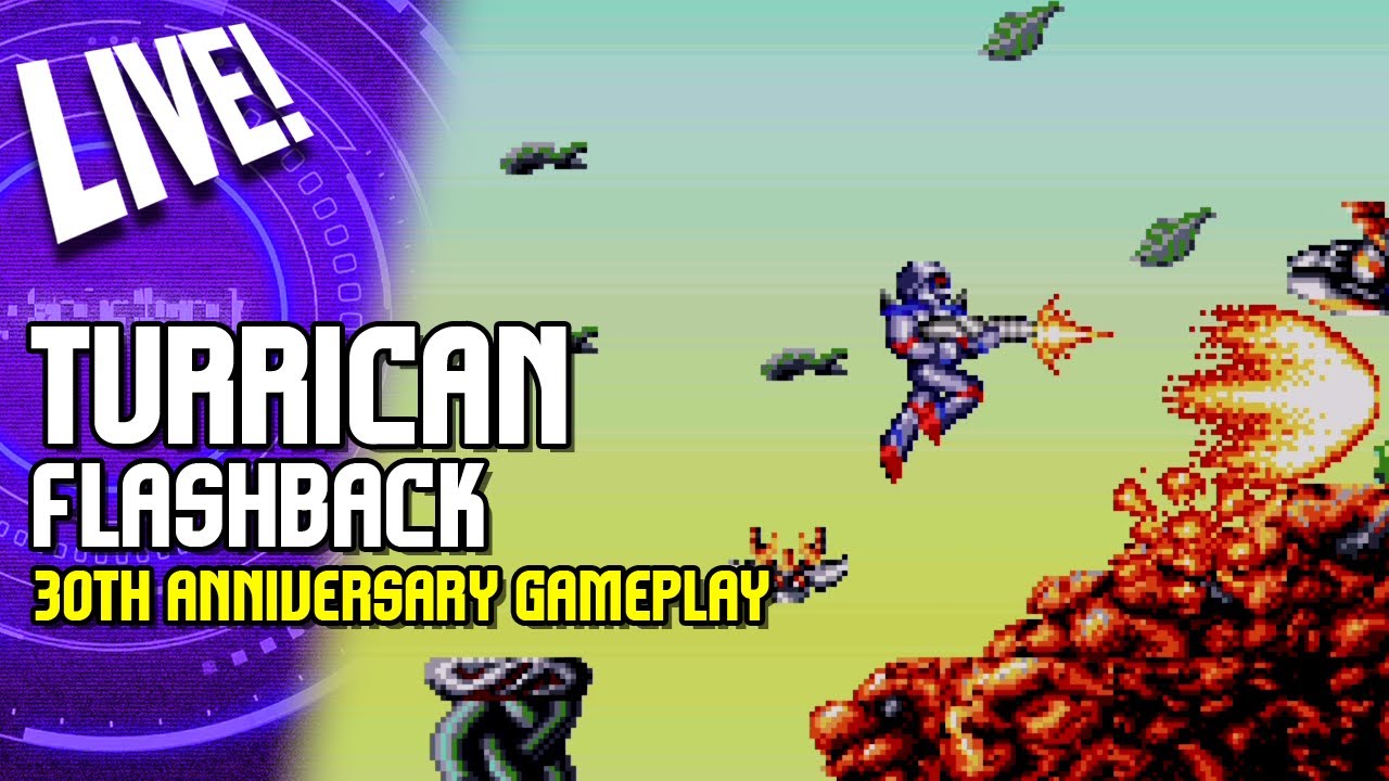 Turrican Flashback [PS4] UKGN Live Gameplay - YouTube