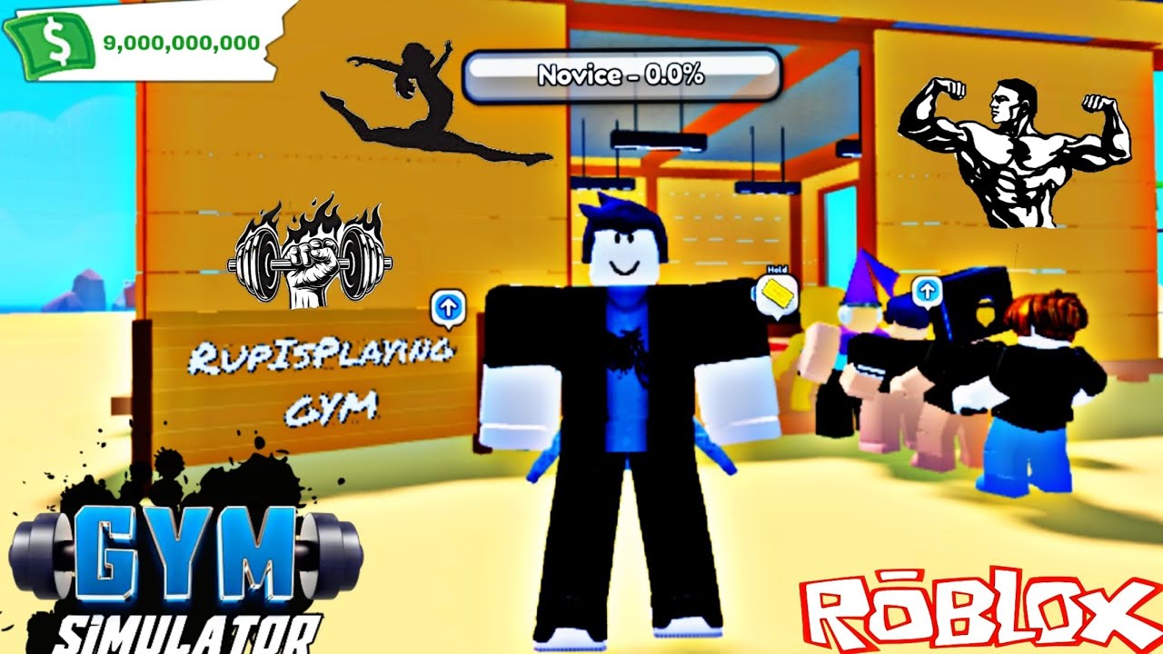 I Opened My Own GYM In Roblox! | GYM Simulator In Roblox... - YouTube