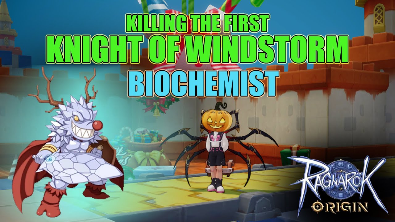 MATANDO STORMY KNIGHT - Biochemist gameplay comentada | RAGNAROK ORIGIN ...