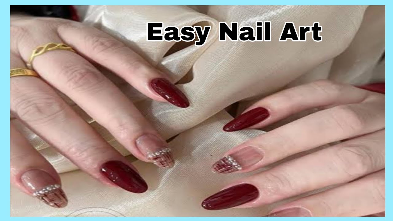 My top nail art for small nails - YouTube