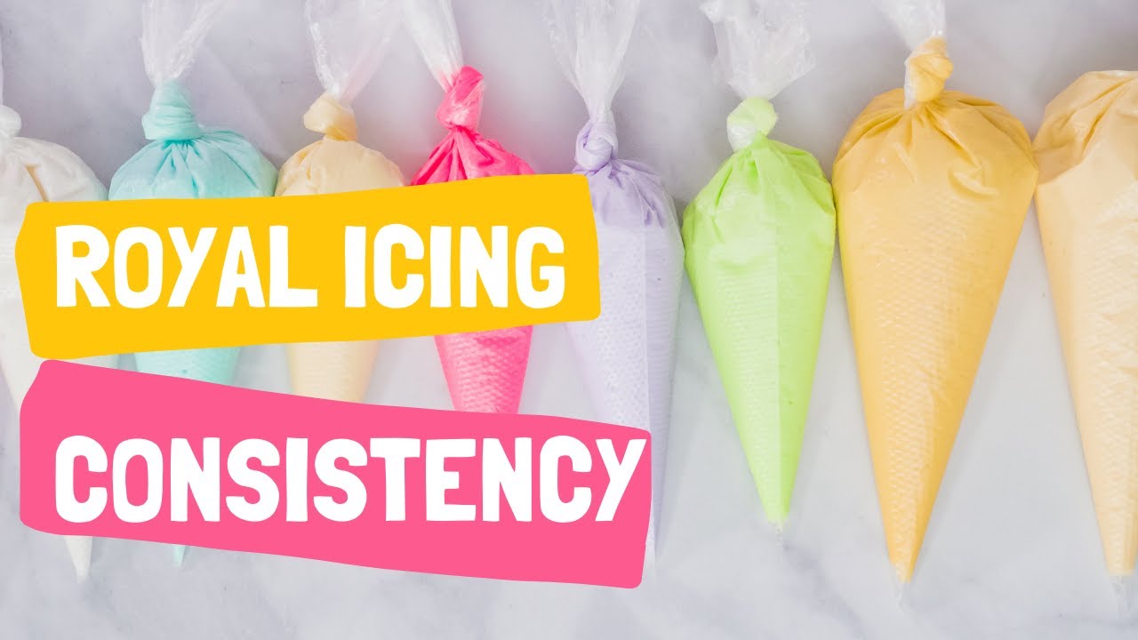 ROYAL ICING CONSISTENCY | ICING BASICS 1 | MIX MAKERY - YouTube