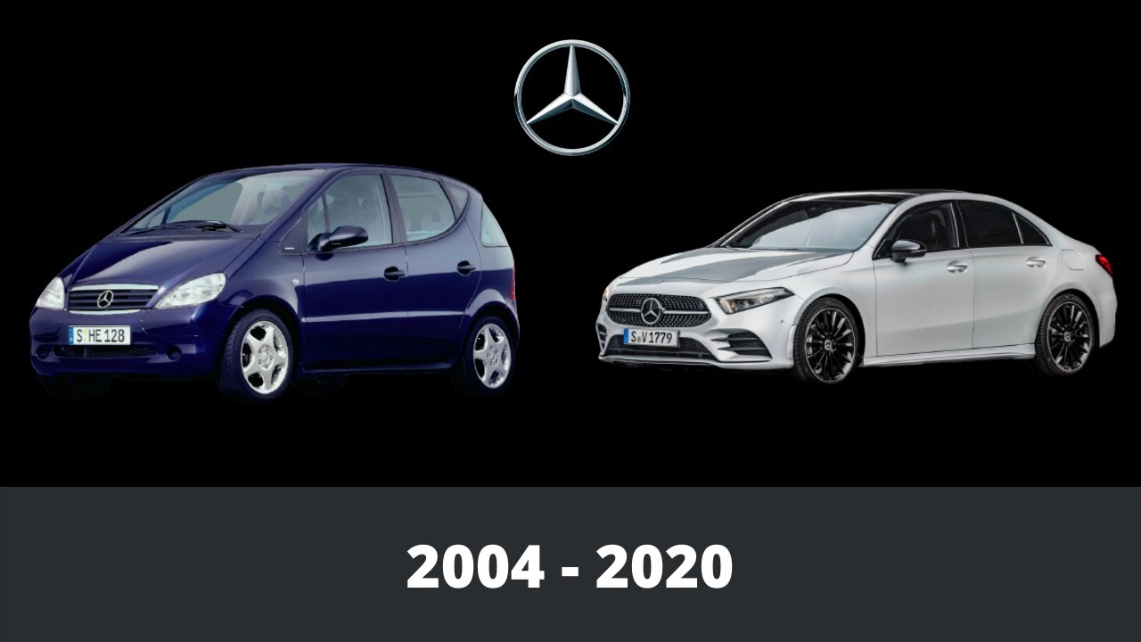 Mercedes A Class Evolution: 1997 - 2020 | Cars Evolution PART 2 | - YouTube