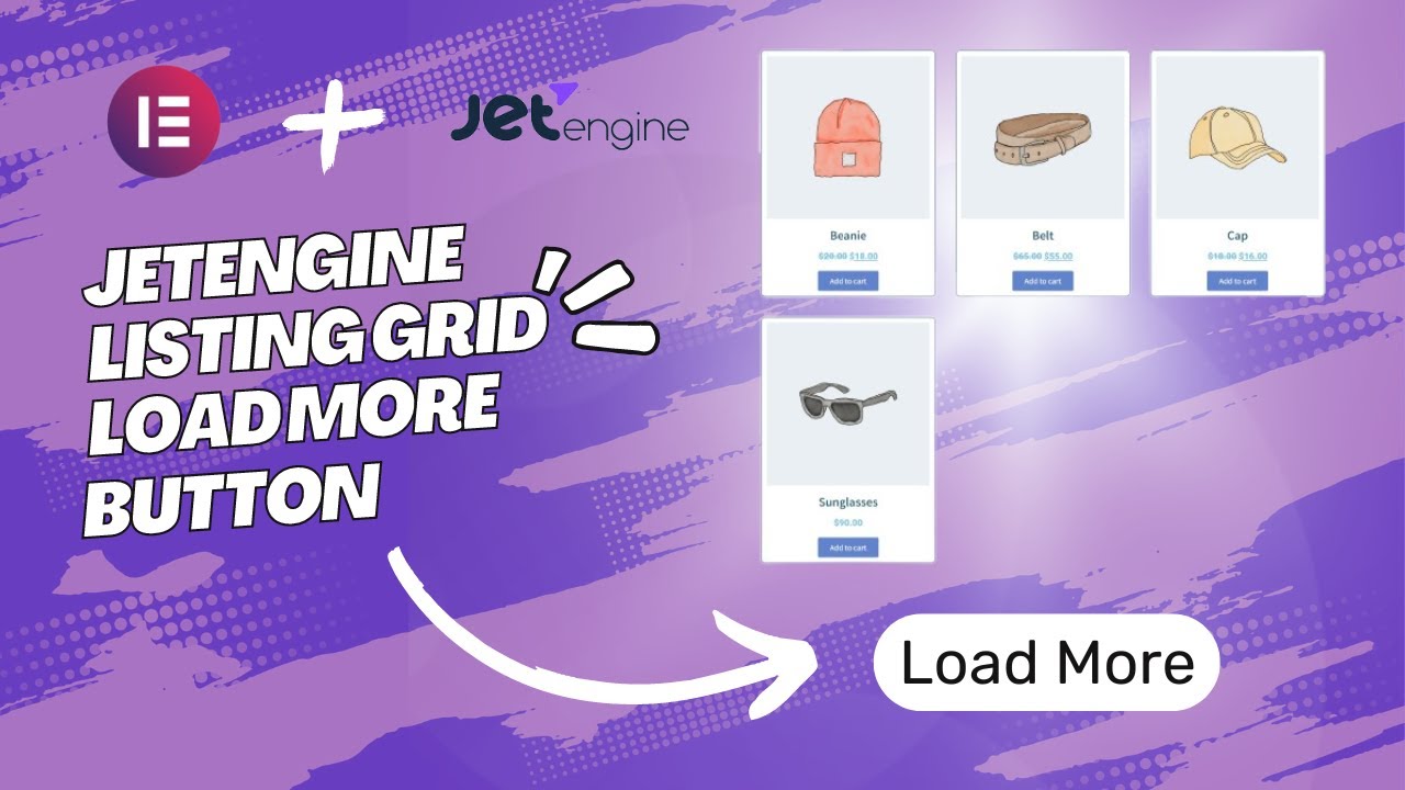 Jet Engine Listing Grid Add Load More Button Youtube