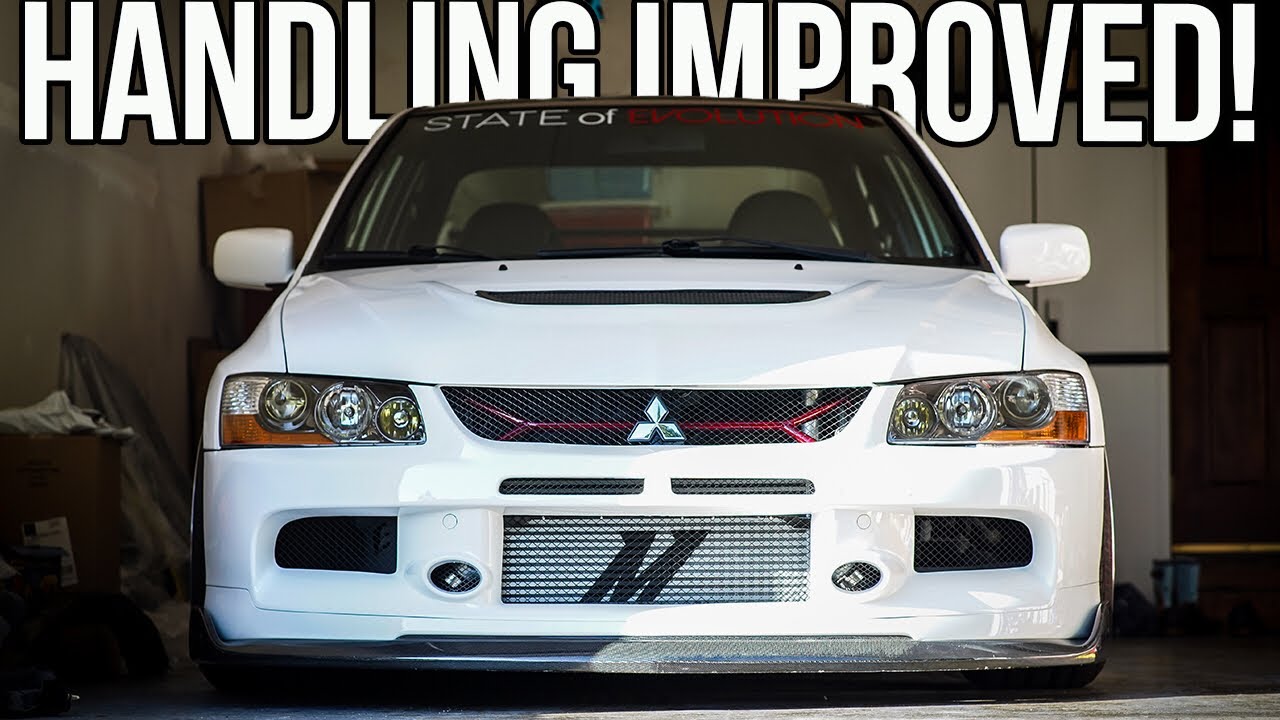 Improving My Evo 9 Special Edition’s Handling AND it Looks Amazing! - YouTube