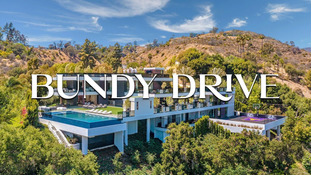 Welcome to Bundy Drive, a stunning hillside mansion in Los Angeles ...