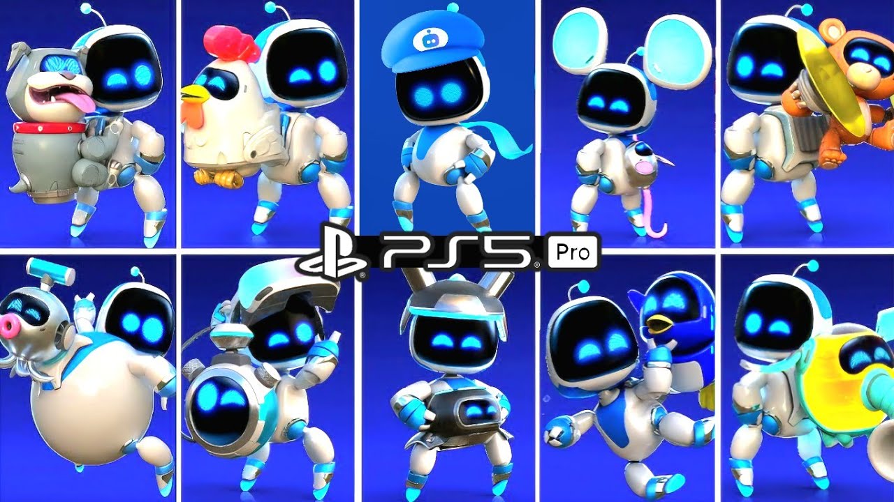 ASTRO BOT PRO - All Power-Ups (4k) - YouTube