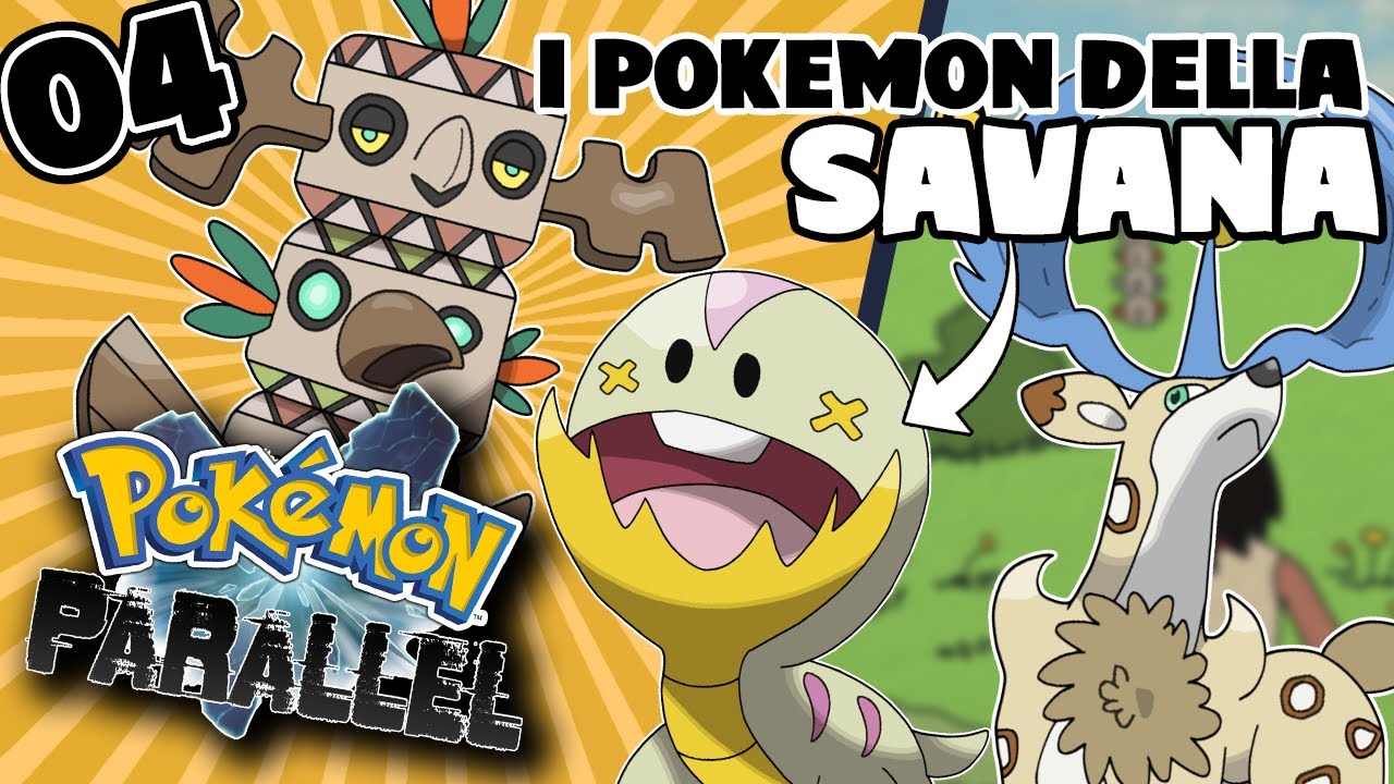 I NUOVI POKEMON della REGIONE AFRICANA - Pokémon Parallel (Pokémon ...