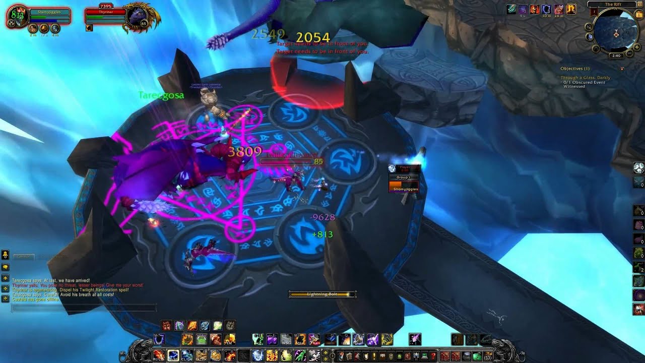 WoW legendary staff quest: Through a Glass, Darkly -- Part 2 of 2 - YouTube