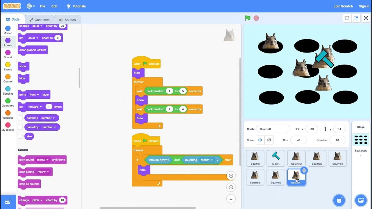 Duplicate A Sprite On Scratch Youtube