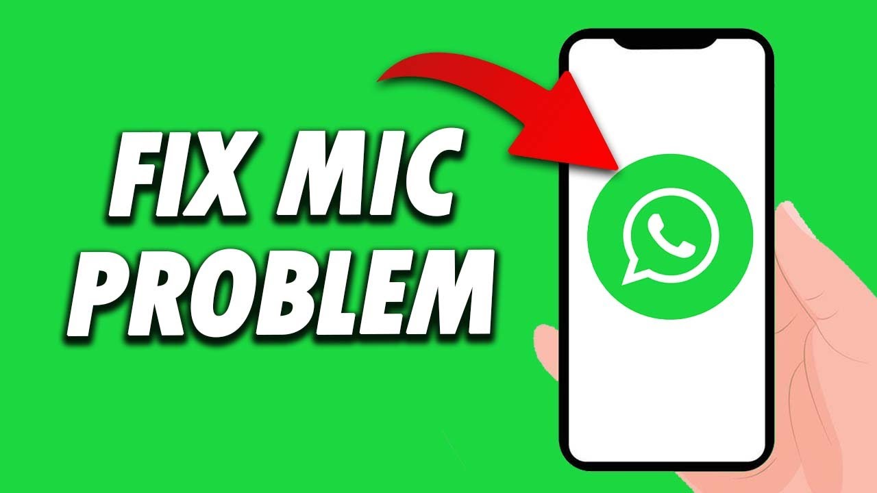 How To Fix Whatsapp Mic Problem 2024 - YouTube