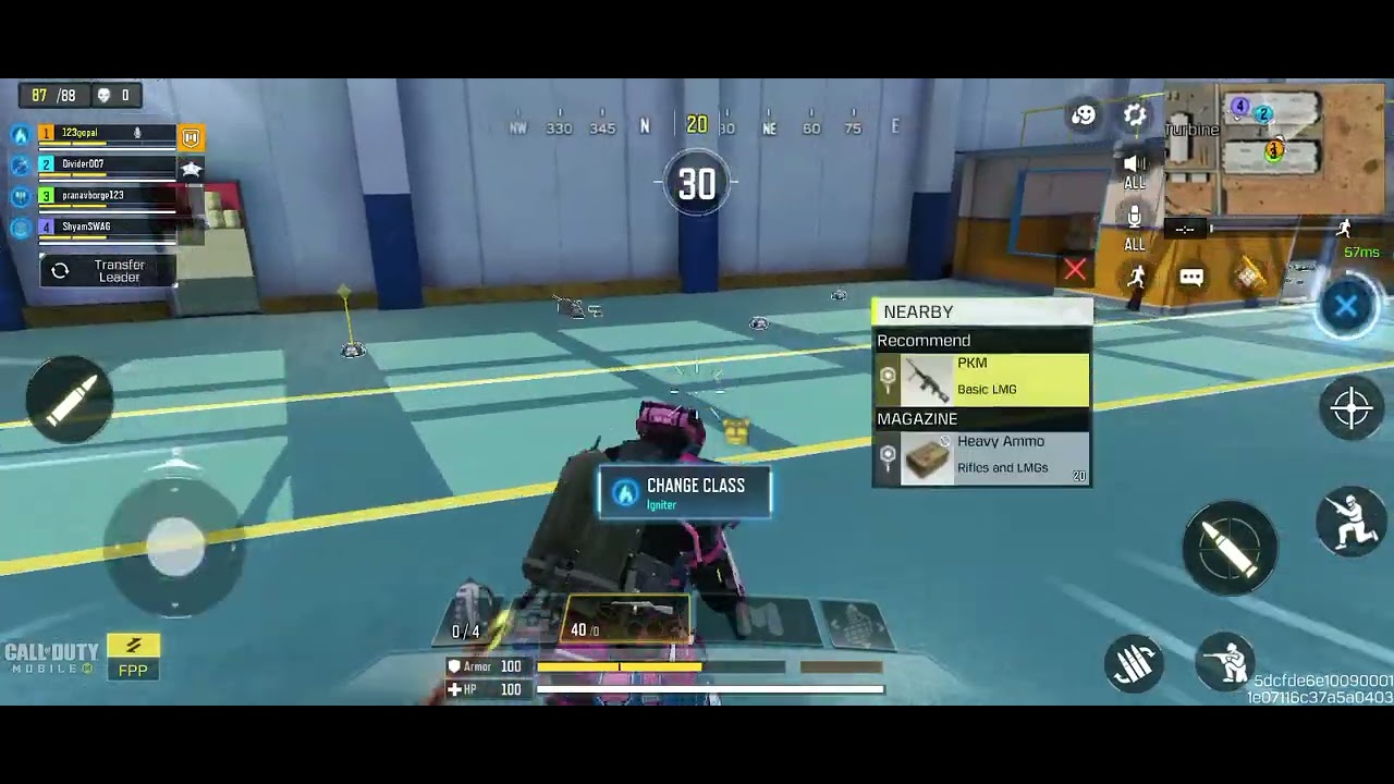 call of duty mobile BLACKOUT map demo the gun assault rifle & LMG ...