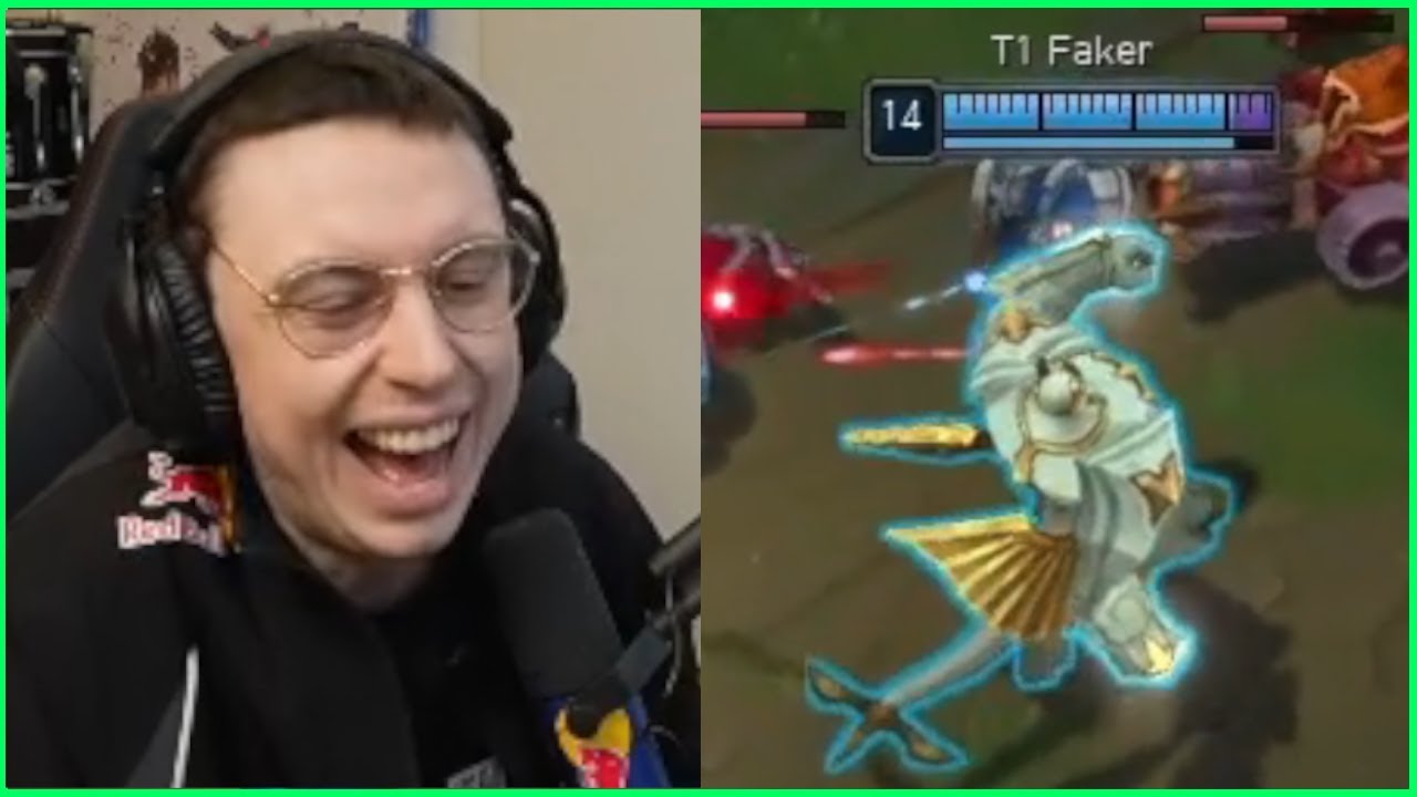 Caedrel Does Great Impression Of Faker's Galio - YouTube