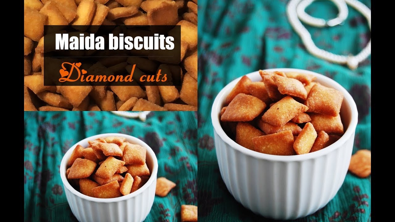 Crunchy Maida Biscuits| Diamond Cuts Recipe: Perfect Diwali Delight ...