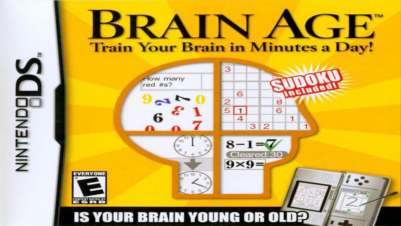Brain Age: Test Your Brain in Minutes a Day Gameplay [NDS] [No-Com ...