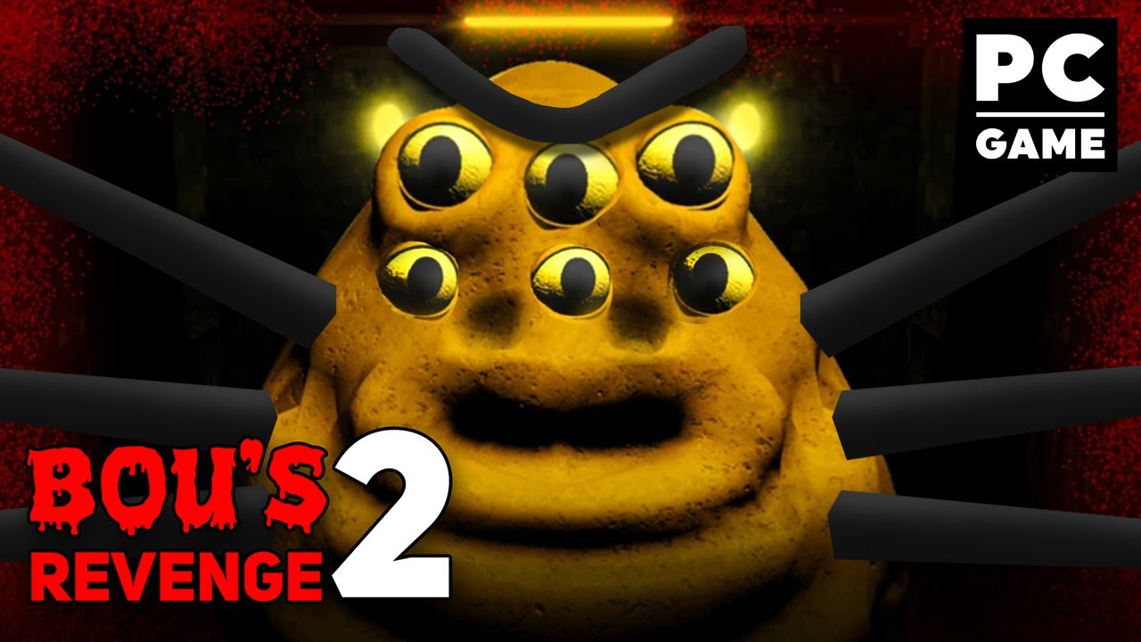 It's Pou, but as a horror game. - Bou's Revenge Chapter 2 - YouTube
