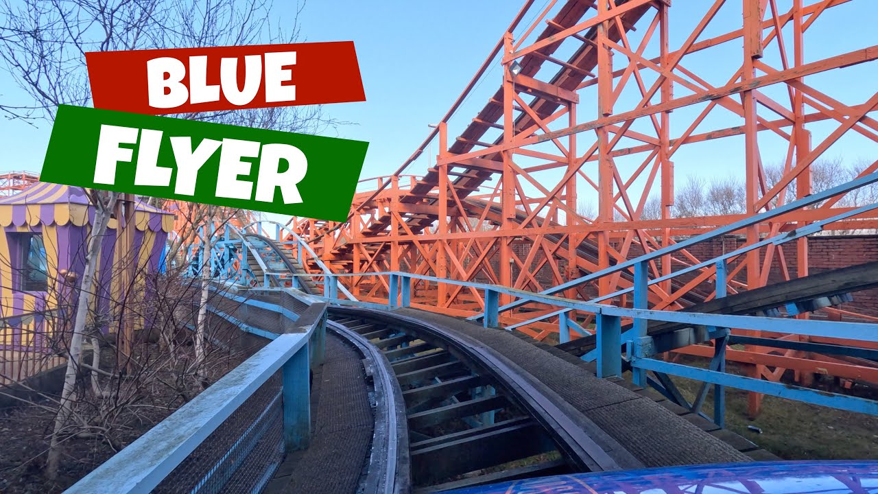 Blue Flyer on-ride POV - Blackpool Pleasure Beach - YouTube