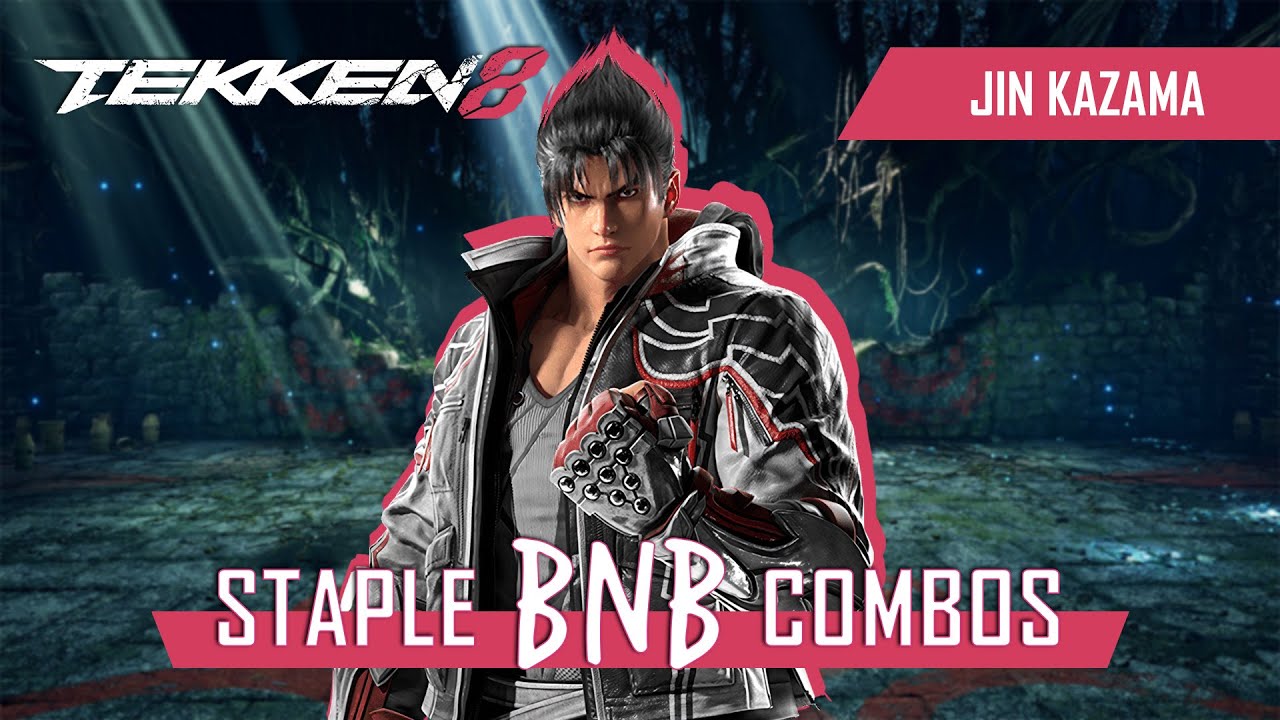 Tekken 8 Staple Combos ft. Jin Kazama Tech Traps - YouTube