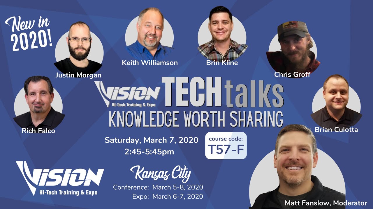 Vision Hi-Tech Training and Exp 2020 TECH TALKS Live Event - YouTube